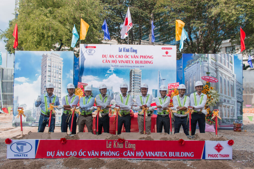 LỄ KHỞI CÔNG DỰ ÁN CAO ỐC VĂN PHÒNG - CĂN HỘ VINATEX BUILDING - Xây ...